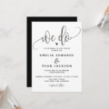 We Do Wedding invitation | Zazzle