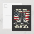 We Don't Know Them All But We Own Them all Invitation Postcard | Zazzle