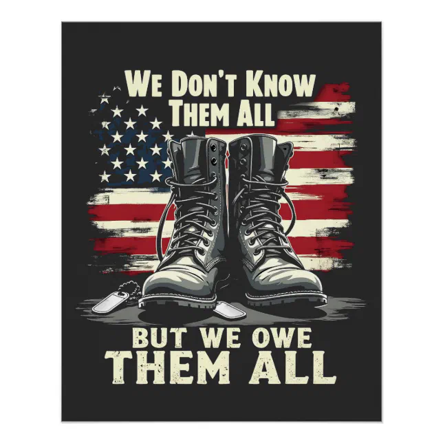 We Don't Know Them All But We Own Them all Poster | Zazzle