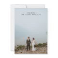 We Eloped Invite Eloped Announcement | Zazzle
