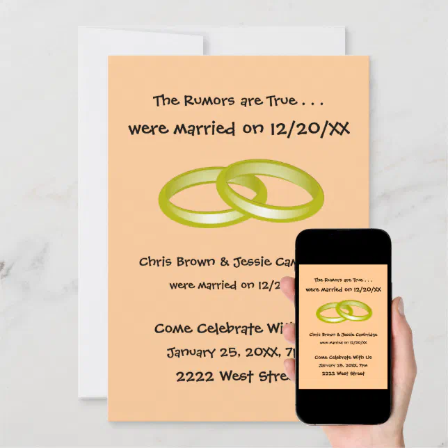 we-eloped-post-wedding-party-invitation-zazzle