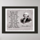 Thomas Jefferson Quote Poster | Zazzle.com