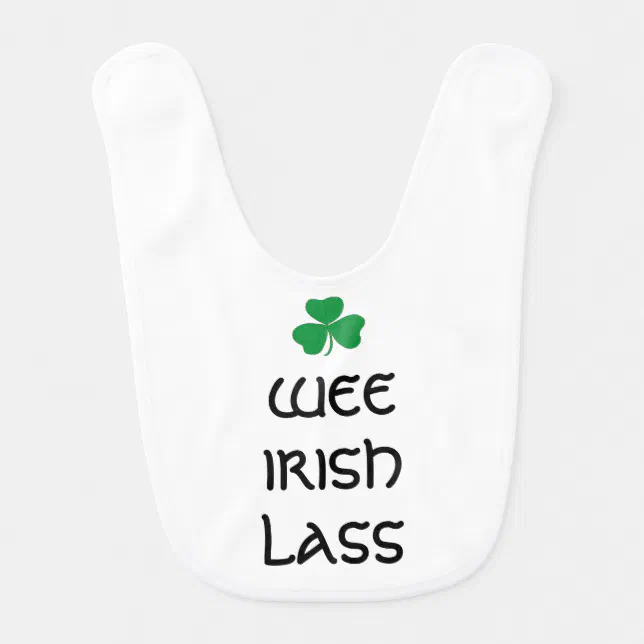 We Irish Lass Baby BiB | Zazzle