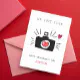 We Just Click Camera Classroom Valentine's Day Card | Zazzle