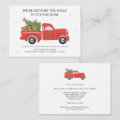 We Moved Christmas Holiday Moving Announcement | Zazzle