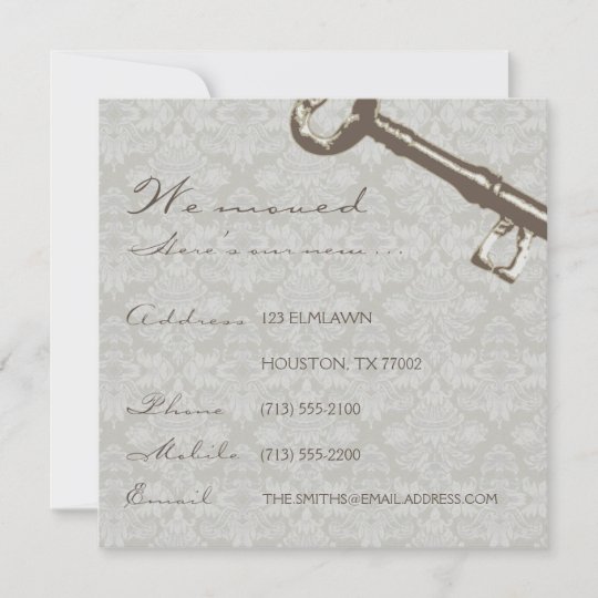 We Moved Moving Announcement Template | Zazzle.com