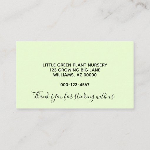 We Moved New Business Address Lucky Bamboo Business Card | Zazzle