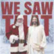WE SAW THAT! Santa and Jesus Are Always Watching Sticker | Zazzle