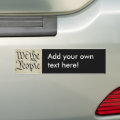We the People! Bumper Sticker | Zazzle