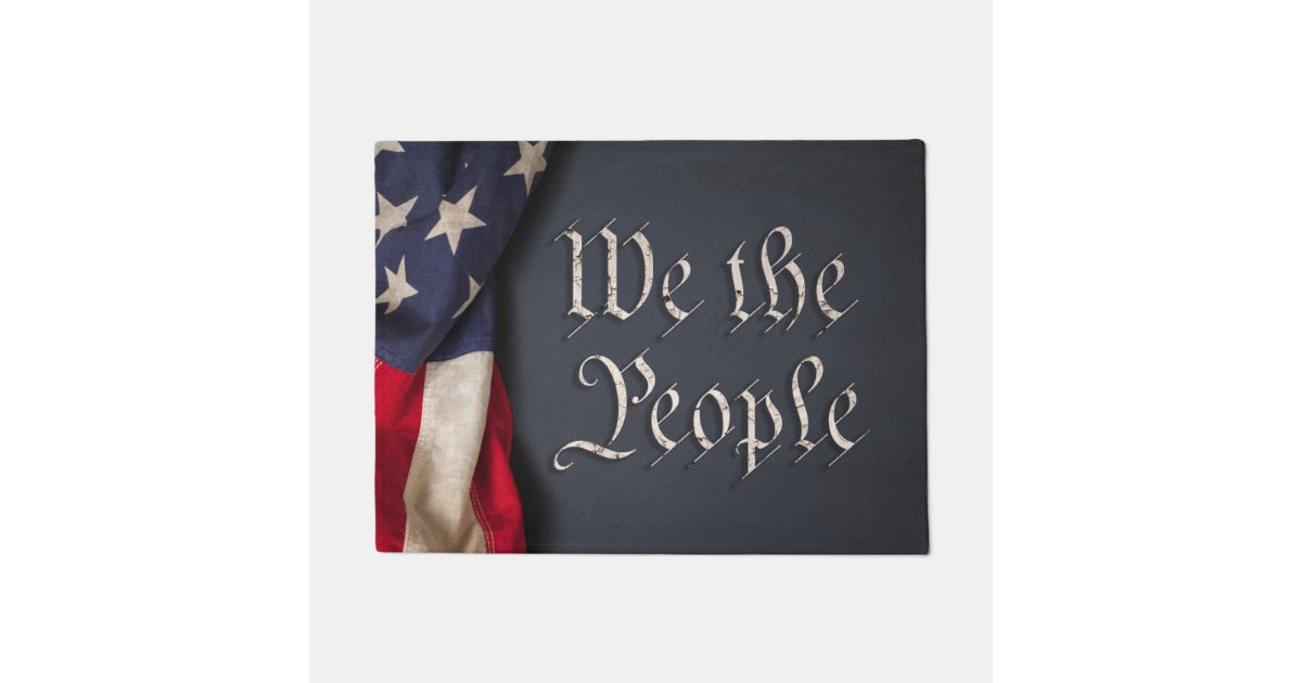 We the People Doormat | Zazzle