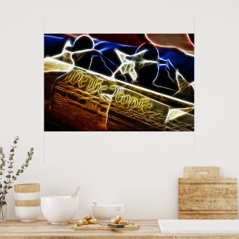 We The People Patriotic Poster | Zazzle