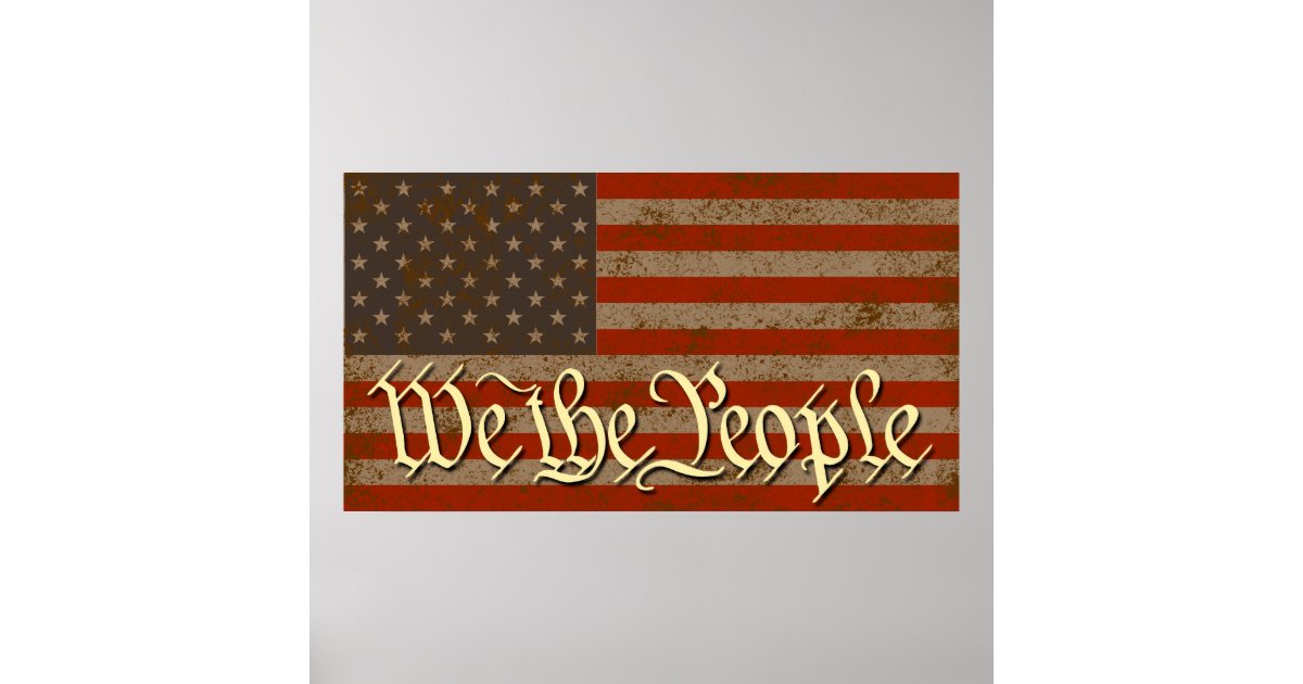 We the People Poster | Zazzle