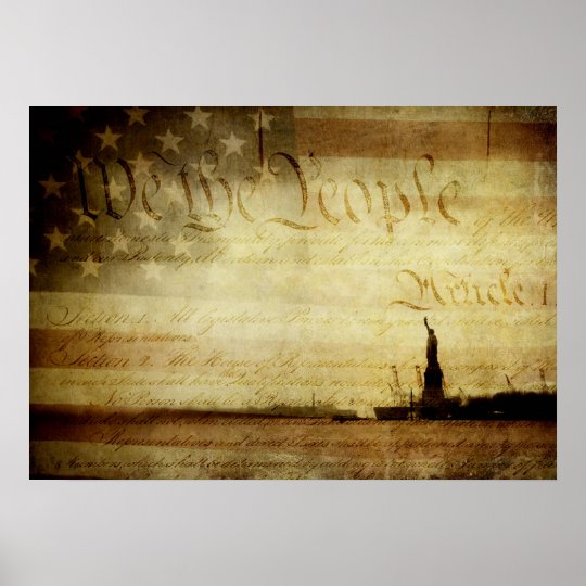 We The People Poster | Zazzle.com
