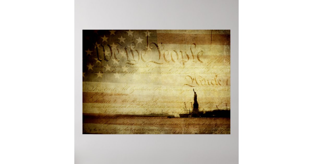 We The People Poster | Zazzle