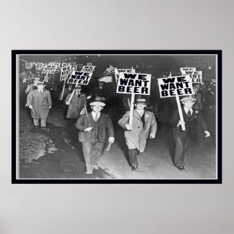 WE WANT BEER! POSTER | Zazzle