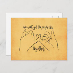 We will Get through This Together Postcard | Zazzle