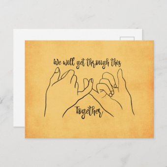 We will Get through This Together Postcard | Zazzle
