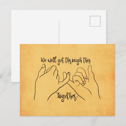 We will Get through This Together Postcard | Zazzle