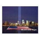 Never Forget 911 September 11th Memorabilia Postcard | Zazzle.com