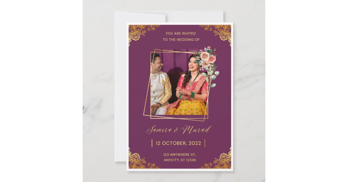 Weading Invitation card | Zazzle