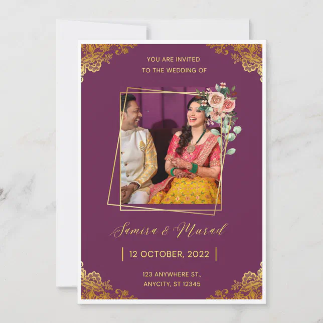 Weading Invitation card | Zazzle