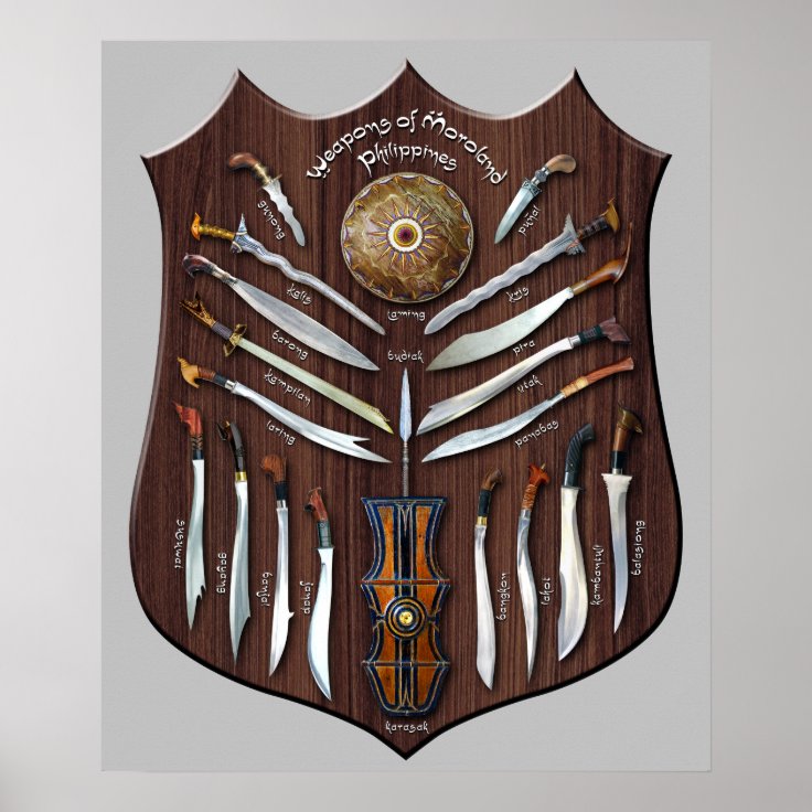 Weapons of Moroland Poster | Zazzle