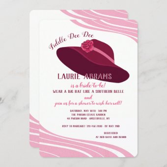 Wear A Hat Invitation | Zazzle