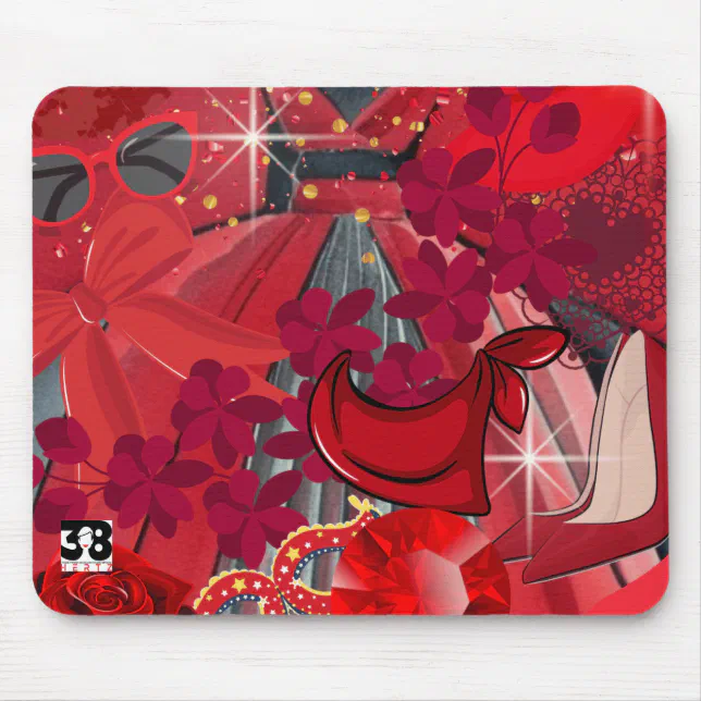 Wear Red Mouse Pad | Zazzle