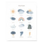 Weather Chart Educational Classroom Decor | Zazzle