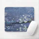 Weathered Blue Paint Abstract Mouse Pad | Zazzle