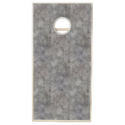 Weathered Grey Cement Sidewalk Cornhole Set | Zazzle