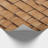 WEATHERED SHINGLES WRAPPING PAPER | Zazzle