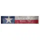 Weathered Vintage Texas State Flag Desk Name Plate | Zazzle