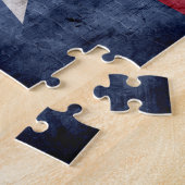 Weathered Vintage Texas State Flag Jigsaw Puzzle | Zazzle