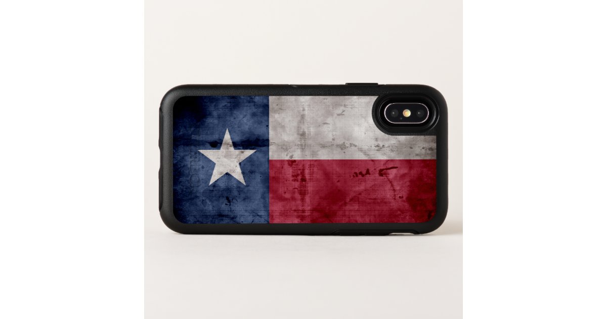 Weathered Vintage Texas State Flag Otterbox iPhone Case | Zazzle