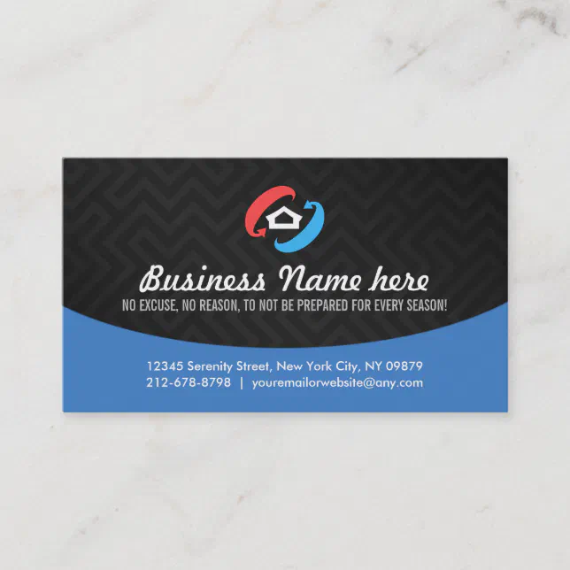 Weatherization Business Cards | Zazzle