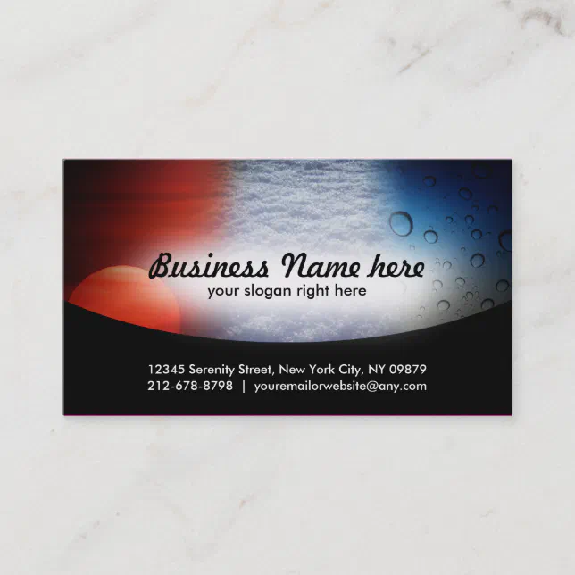 Weatherization Business Cards | Zazzle
