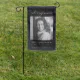 Weatherproof Funeral Memorial Photo Cemetery Garden Flag | Zazzle