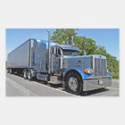 Big Rig 18 Wheeler Semi Truck Fun Stickers | Zazzle.com