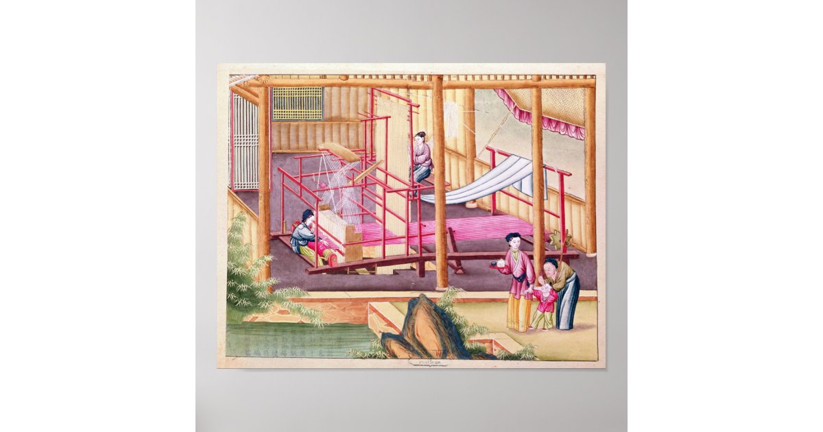 Weaving Poster | Zazzle