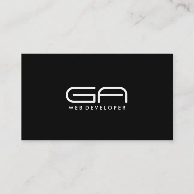 Web Developer - Business Cards | Zazzle