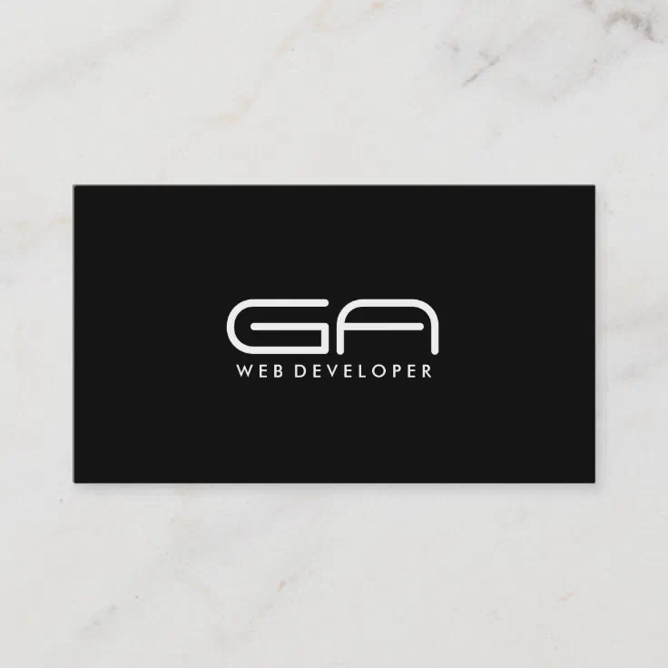 Web Developer - Business Cards | Zazzle