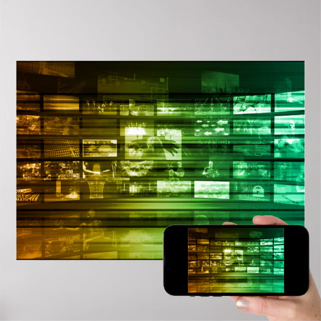 Web Information Technology Art of the Future Poster | Zazzle