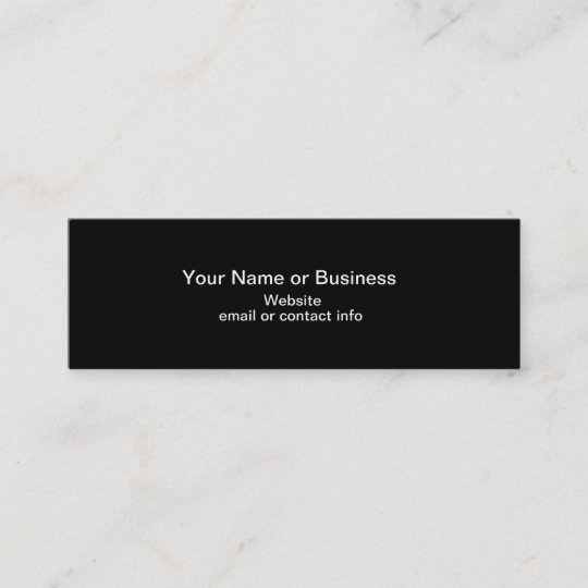 Web of Color Mini Bookmark Business Card | Zazzle.com