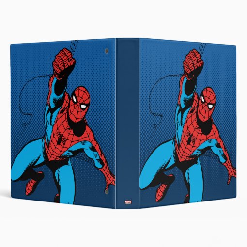Web-Swinging Spider-Man 3 Ring Binder | Zazzle