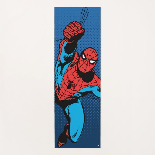 Web-Swinging Spider-Man Yoga Mat | Zazzle