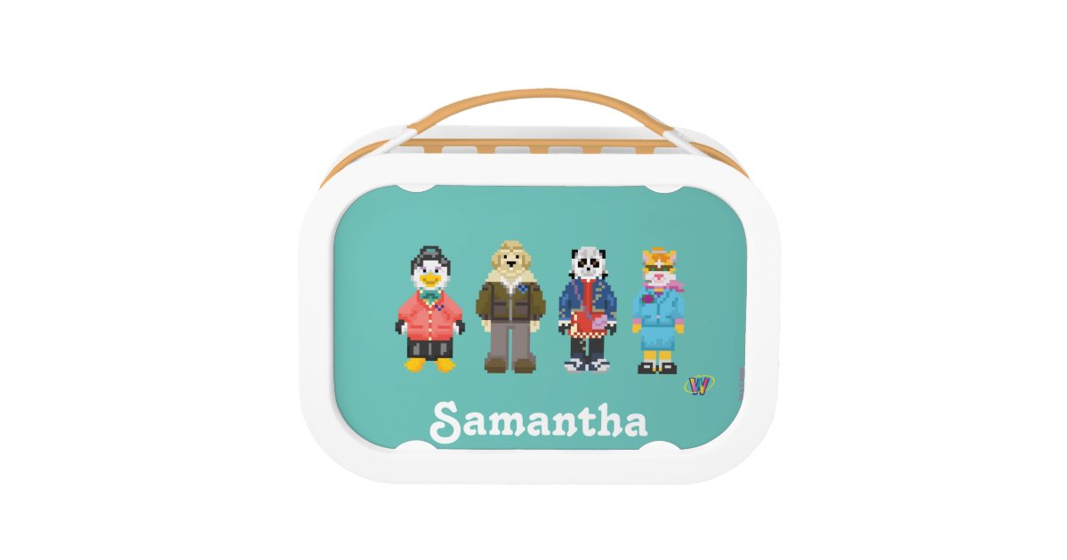 Webkinz Pixel Hosts Lunch Box | Zazzle