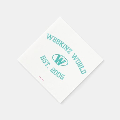 Webkinz World Est. 2005 Paper Napkins | Zazzle