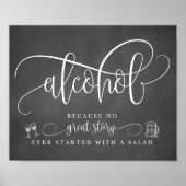 Wedding Alcohol Bar Sign | Zazzle