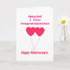 Wedding Anniversary I year, Card. Personalize it. Card | Zazzle